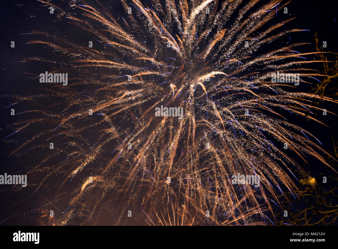 Spectacular Fireworks Display Stock Photo - Alamy
