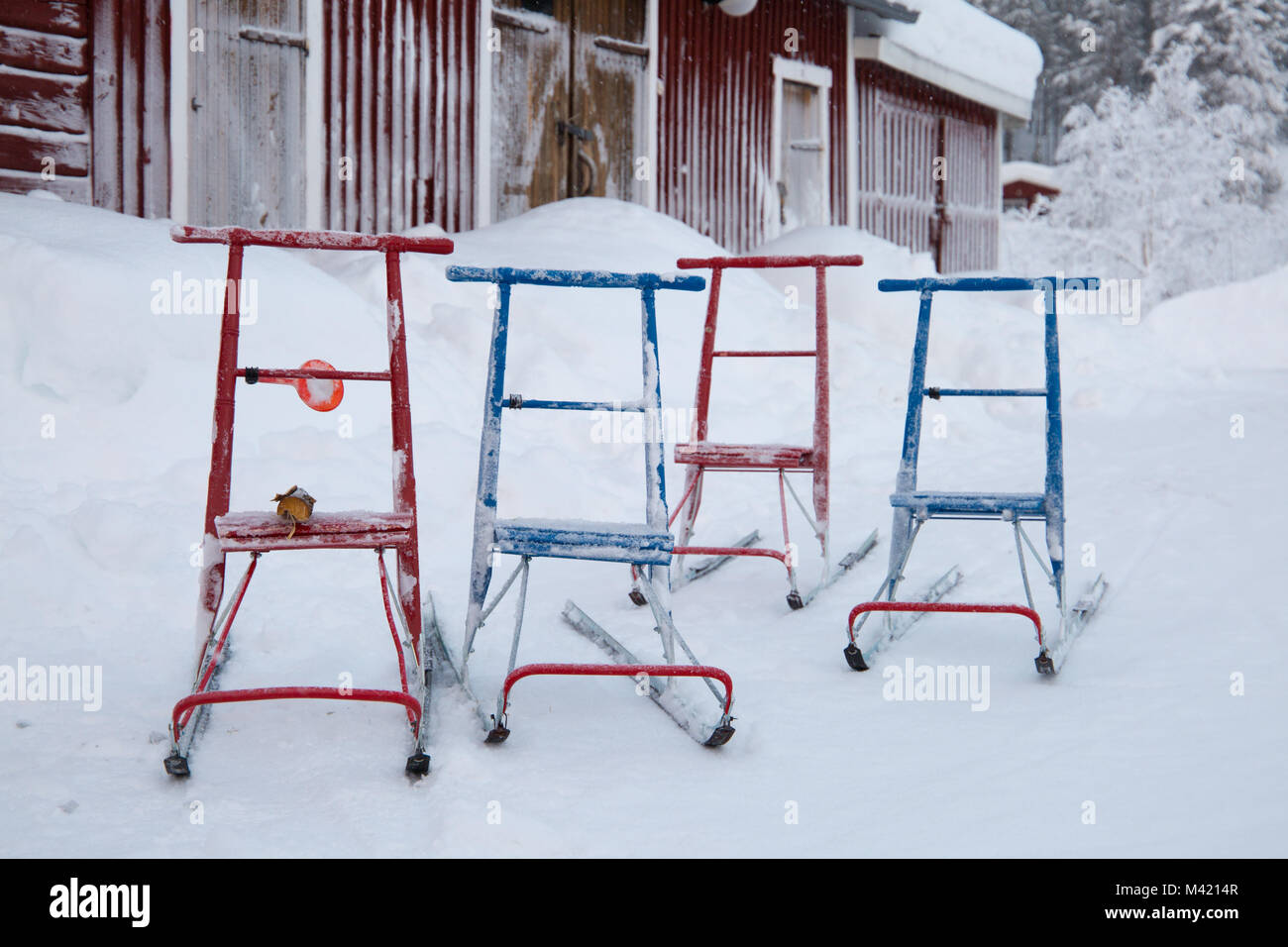 Kick sleds hi-res stock photography and images - Alamy