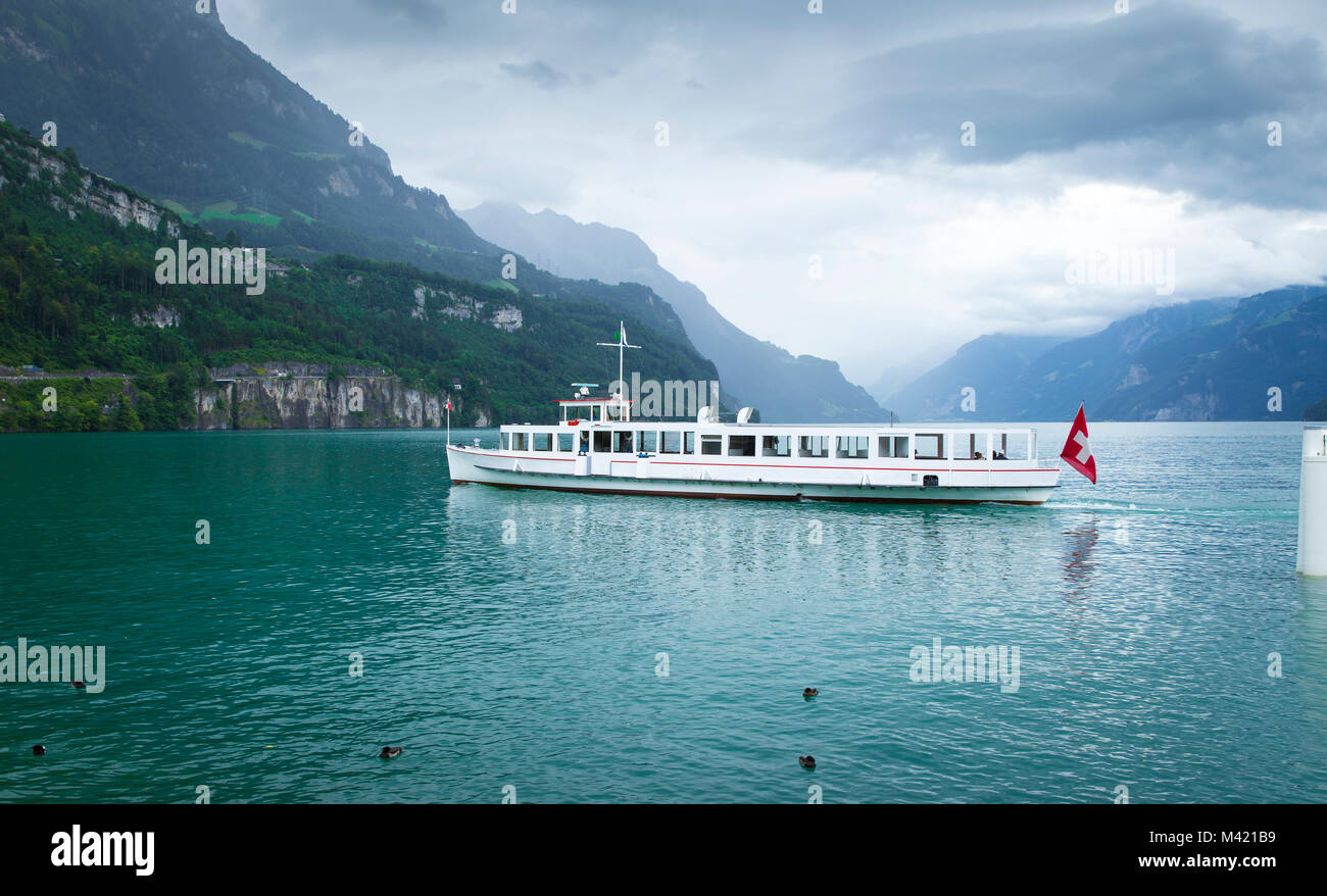 Ferry And Lake Lucerne High Resolution Stock Photography and Images - Alamy