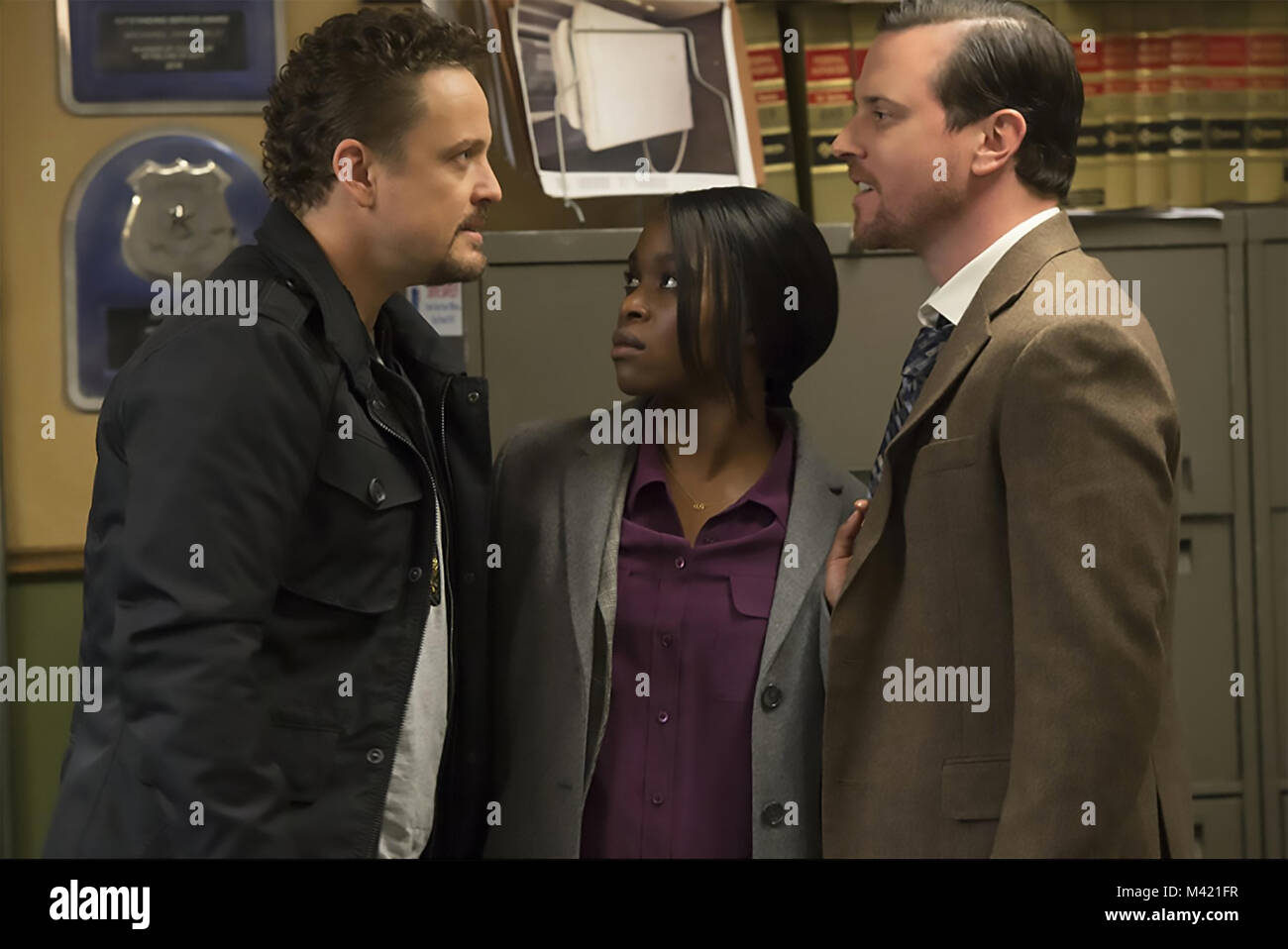 SEVEN SECONDS 2017> Netflix TV drama with from left: Michael Mosley ...