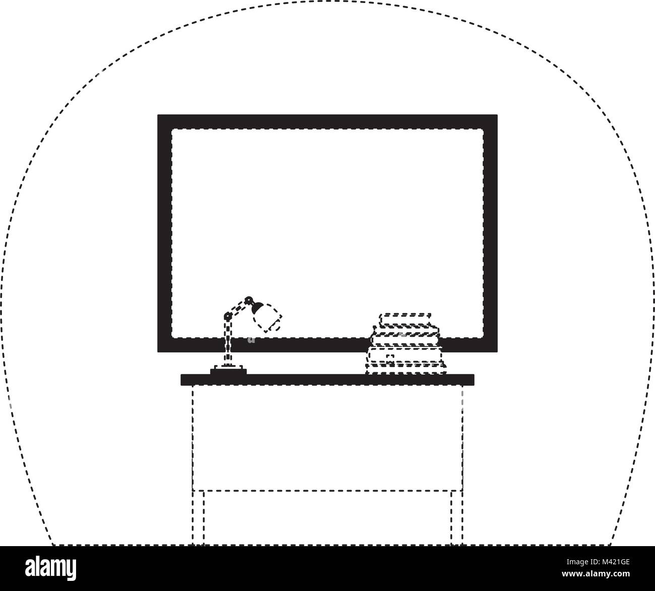 class room scene icon Stock Vector Image & Art - Alamy