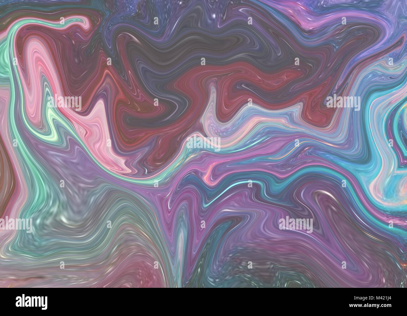 Abstract painting cosmic marble artwork. Modern art. Marbled pattern ...
