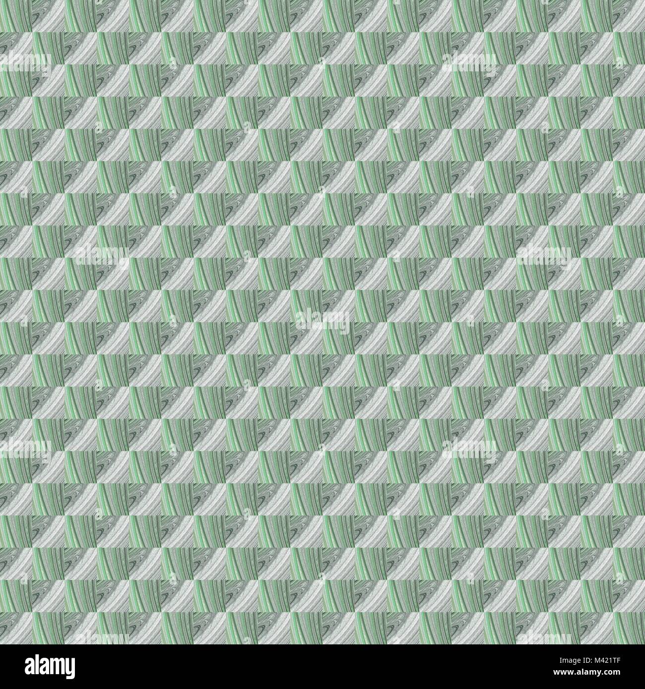 Grunge seamless abstract green square texture on white background ...