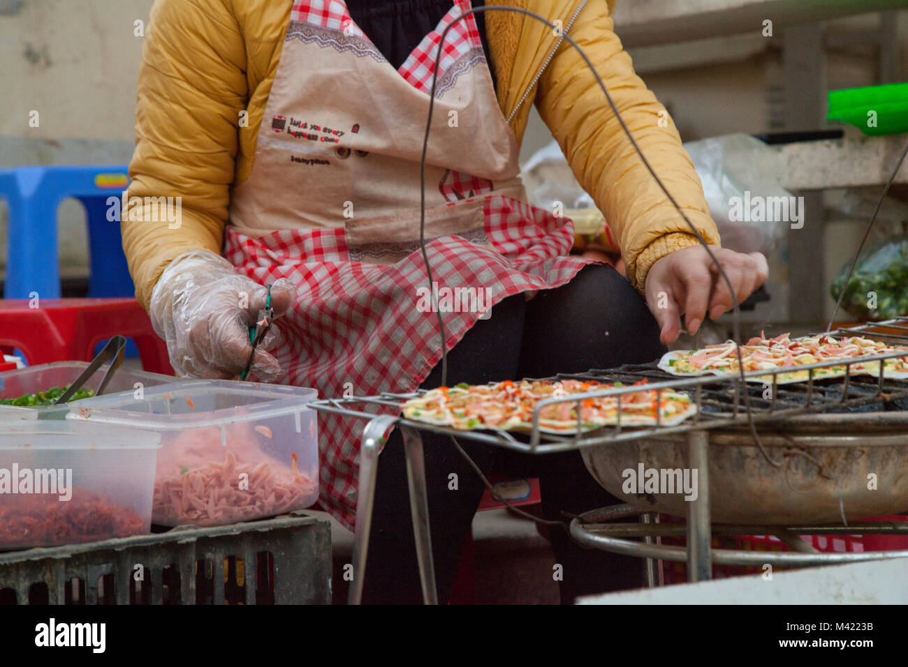 Vietnam pizza hi-res stock photography and images - Alamy