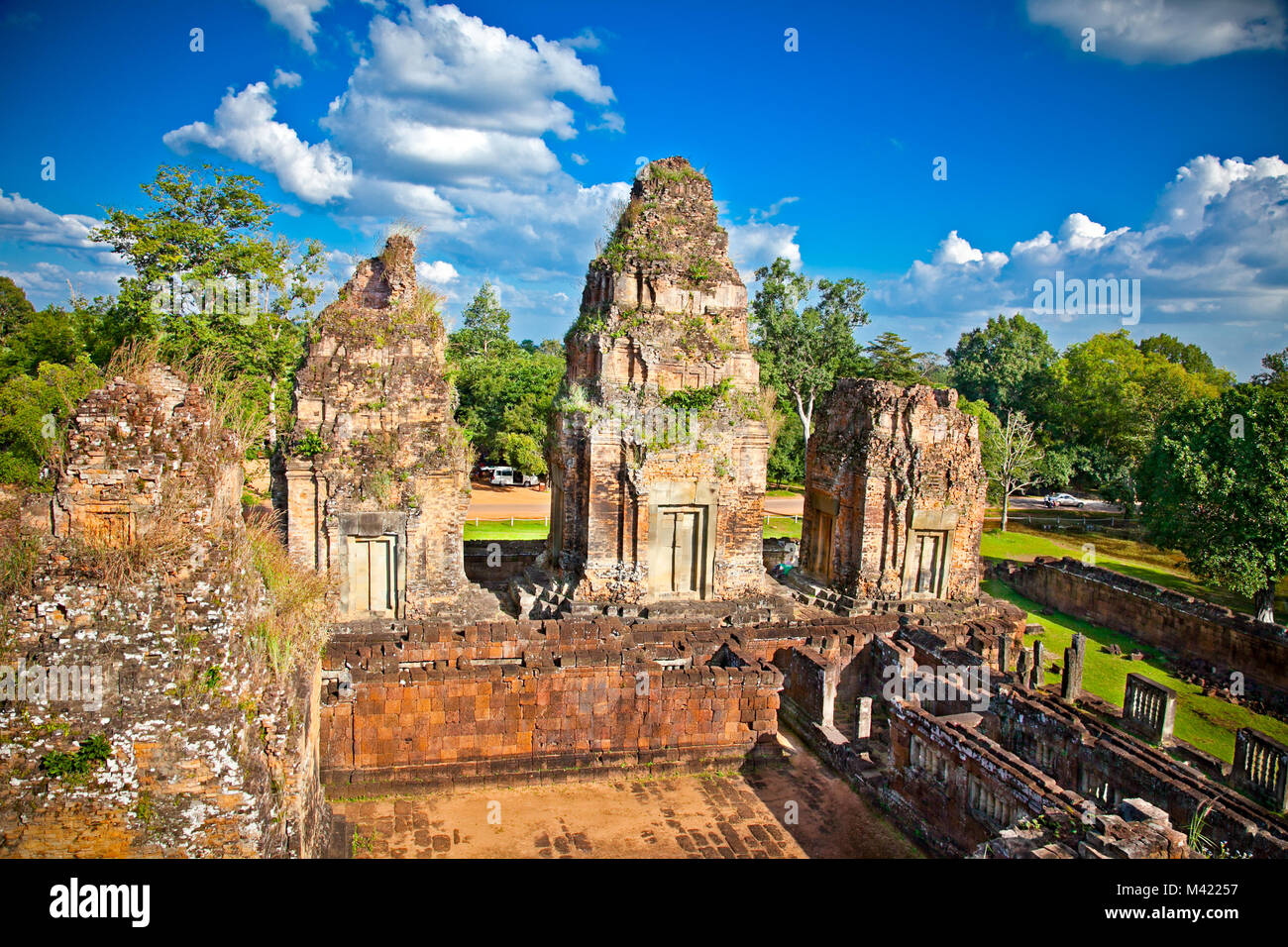Prasat Pre Roup temple in Angkor wat complex, near Siem Reap, Cambodia ...
