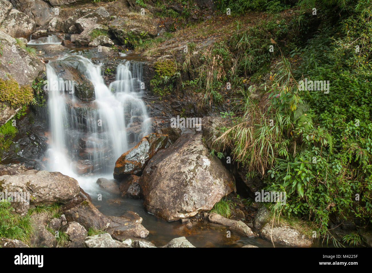 Silver Waterfall in Sapa Vietnam Stock Photo - Alamy