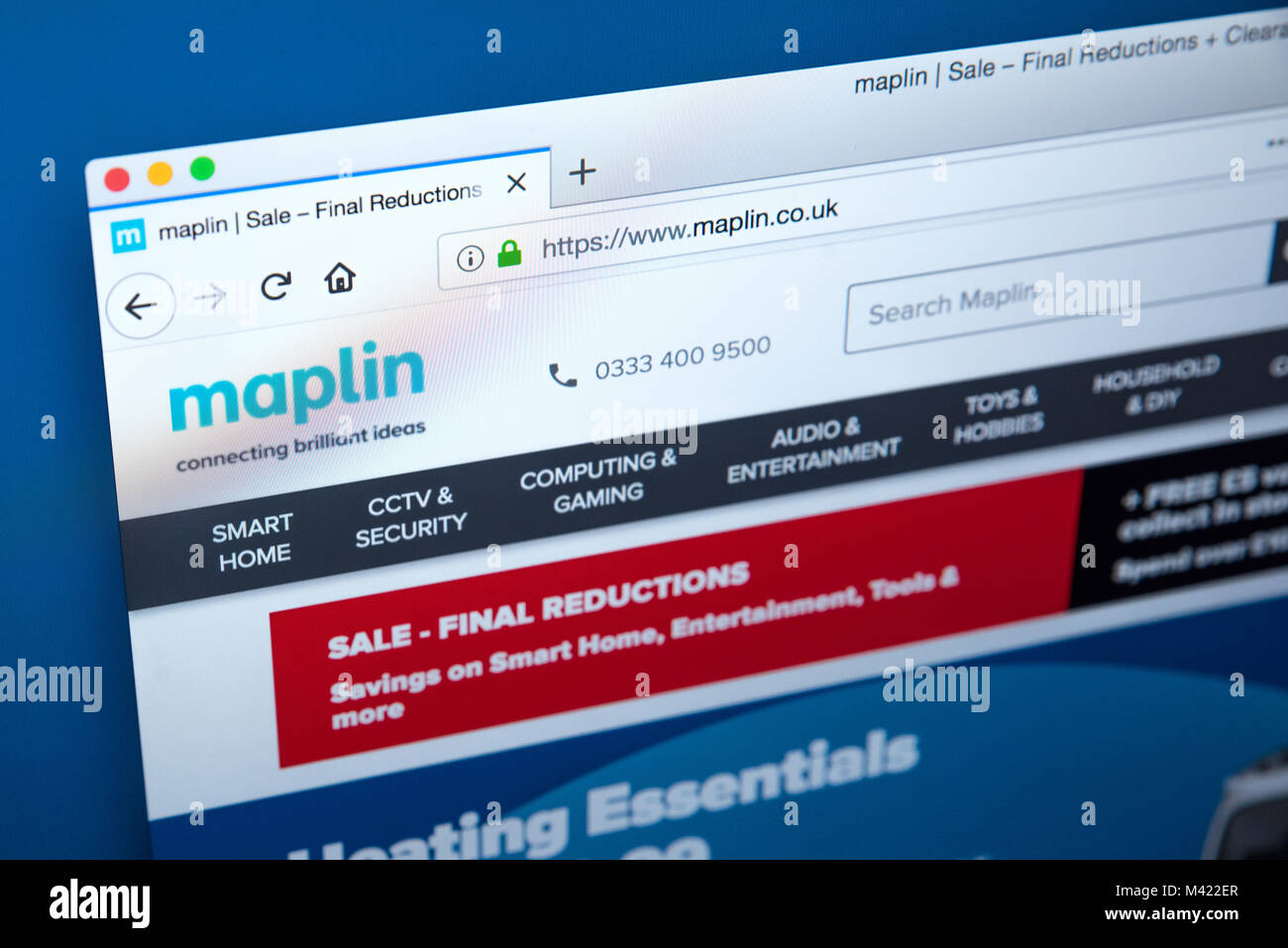 Maplin logo hi-res stock photography and images - Alamy