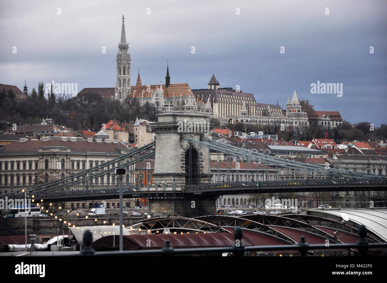 Chain Bridge, Budapest Stock Photo - Alamy