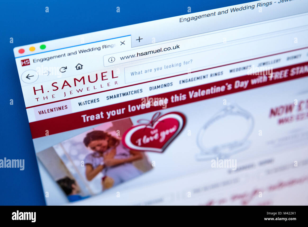 H samuel logo hi-res stock photography and images - Alamy