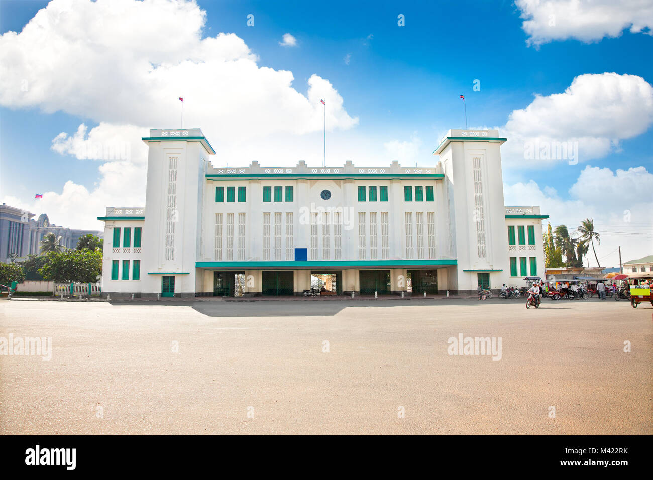 Train or Railway station in Pnom Penh, Cambodia Stock Photo - Alamy