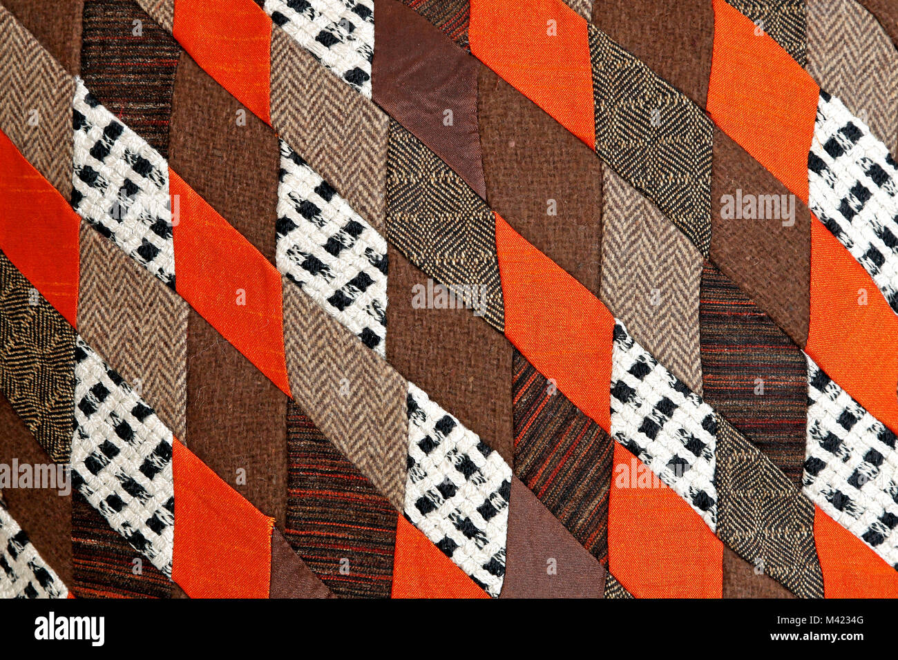 Detailed pattern of retro patchwork colorful surface Stock Photo - Alamy