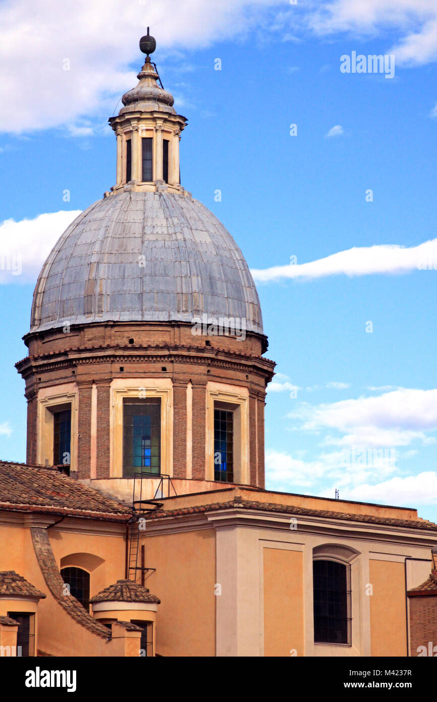 Traditional architecture building top with small dome Stock Photo - Alamy