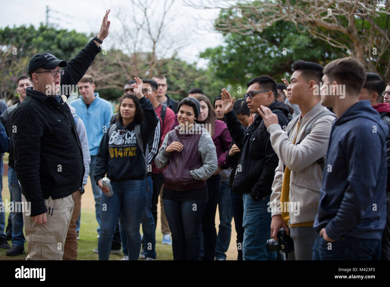 CAMP FOSTER, OKINAWA, Japan – Members of Corporal’s Course 538-18 ...