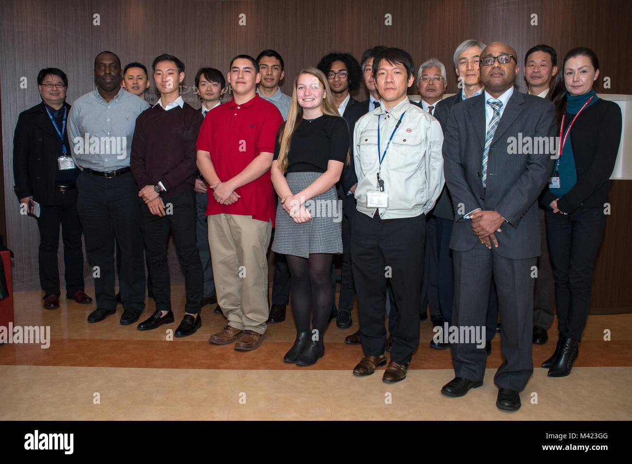 Five Matthew C. Perry High School students, a Matthew C. Perry teacher ...