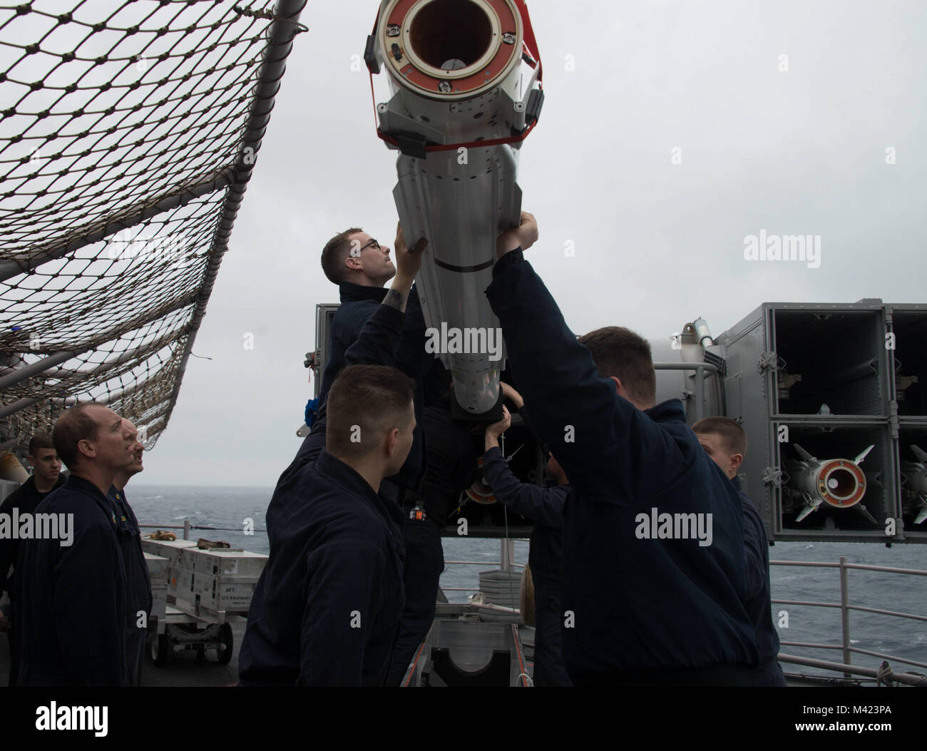 Aft missile deck hi-res stock photography and images - Alamy
