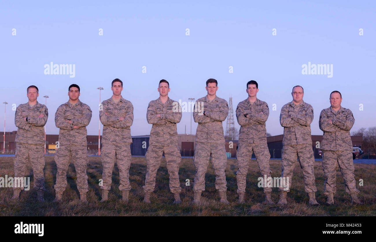 Weather forecasters from the 100th Operations Support Squadron’s ...