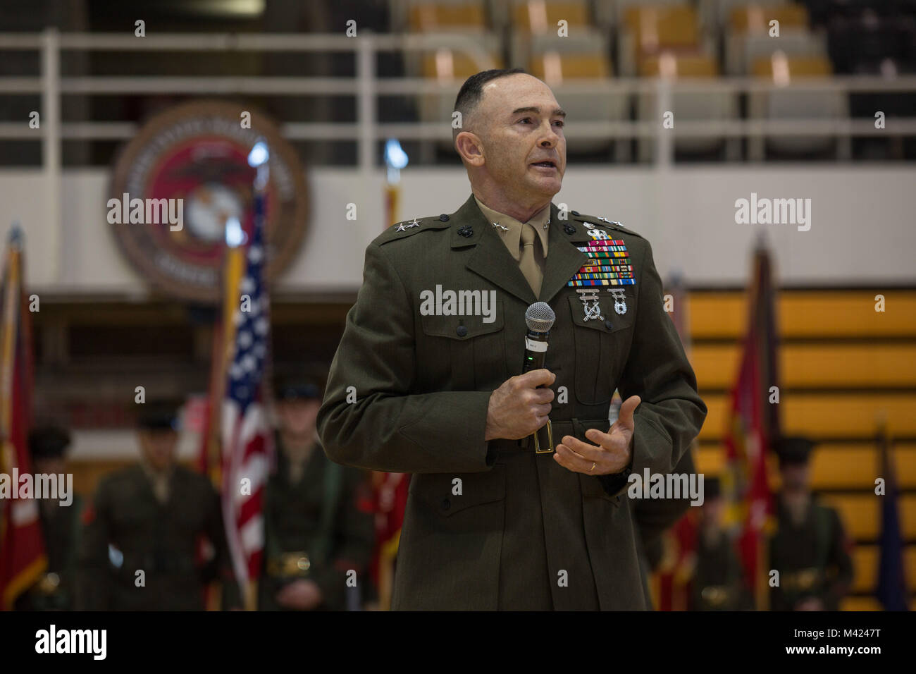 U.S. Marine Corps Maj. Gen. John K. Love, commanding general, 2nd ...