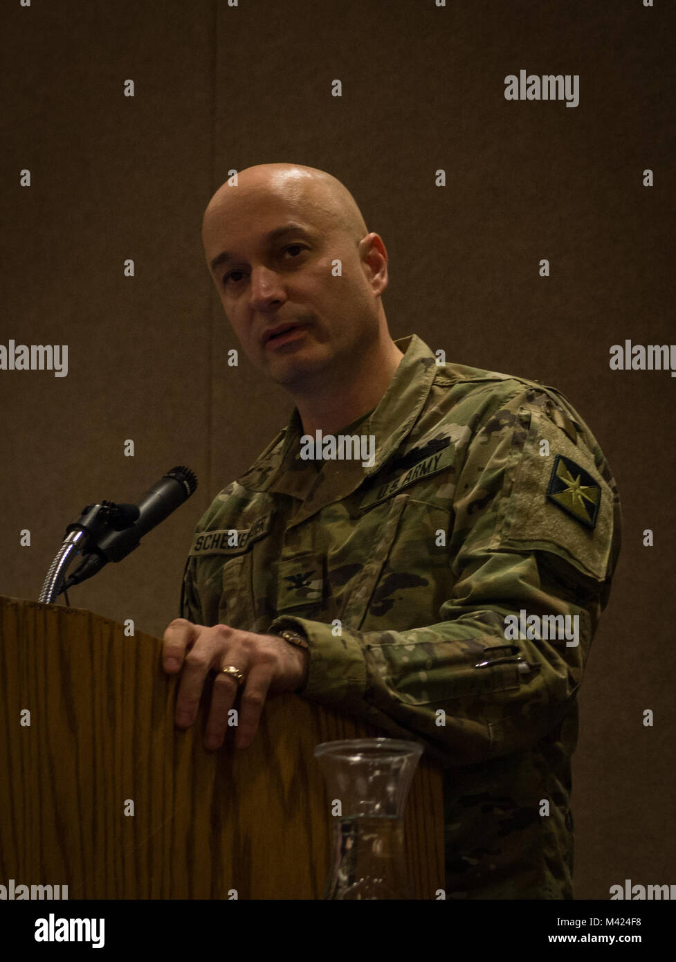 Col. Stephen Schemenauer, 347th Regional Support Group commander ...