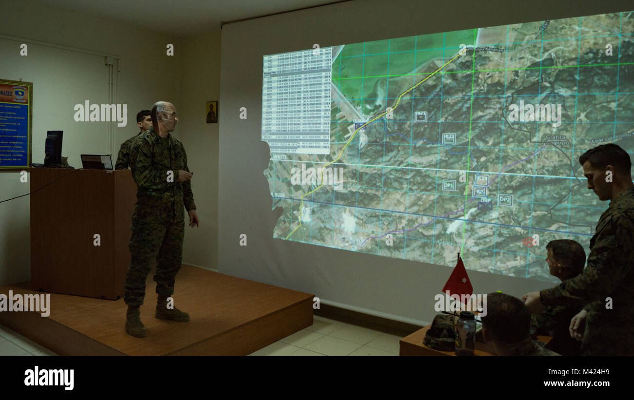 U.S. Marines with Black Sea Rotational Force 17.2 and Greek Marines ...