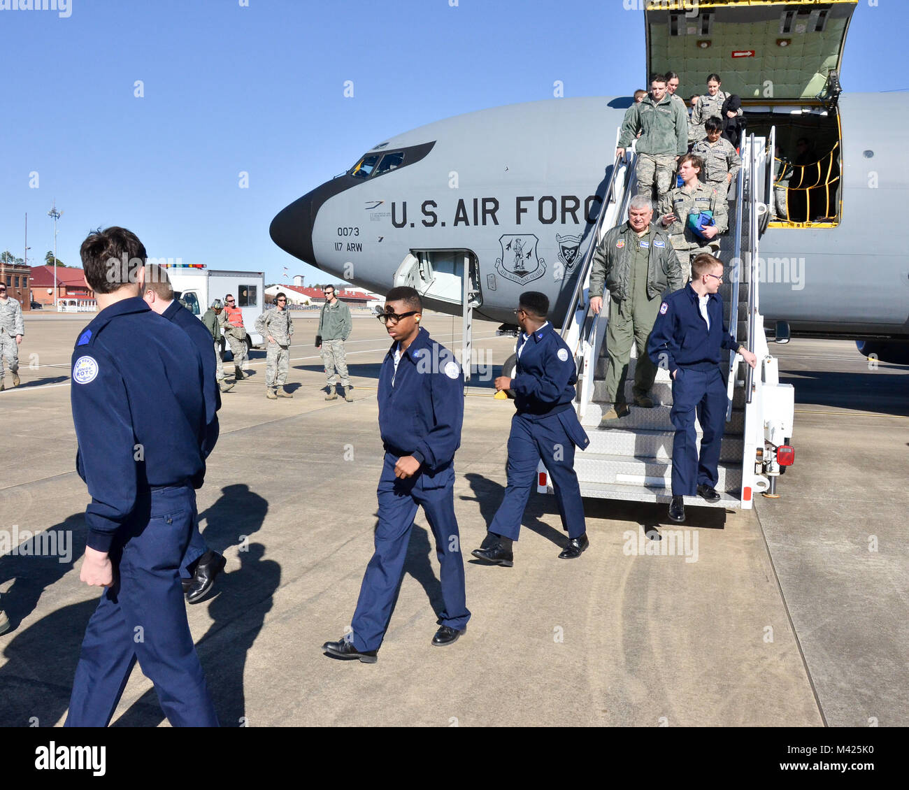 National guard members patrol hi-res stock photography and images - Alamy