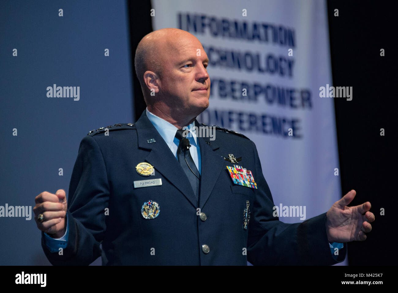 Maxwell AFB, Ala. - Gen. Jay Raymond, Air Force Space Command commander ...
