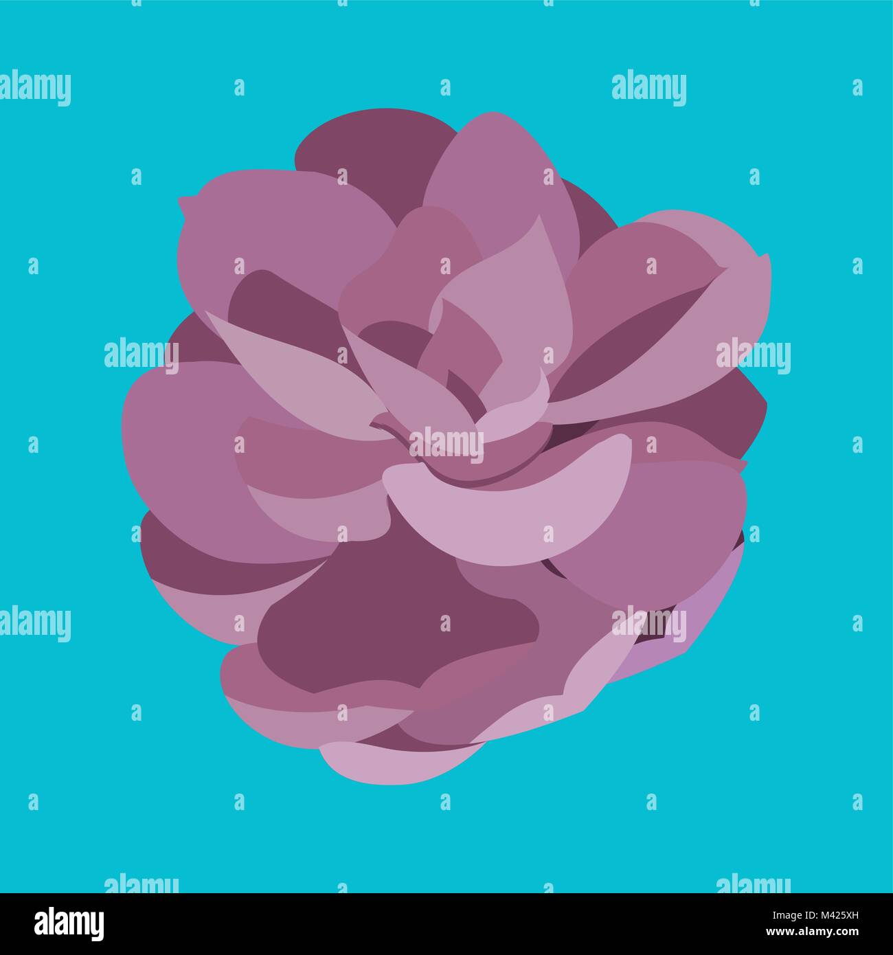 Colorful flower symbol Stock Vector Image & Art - Alamy