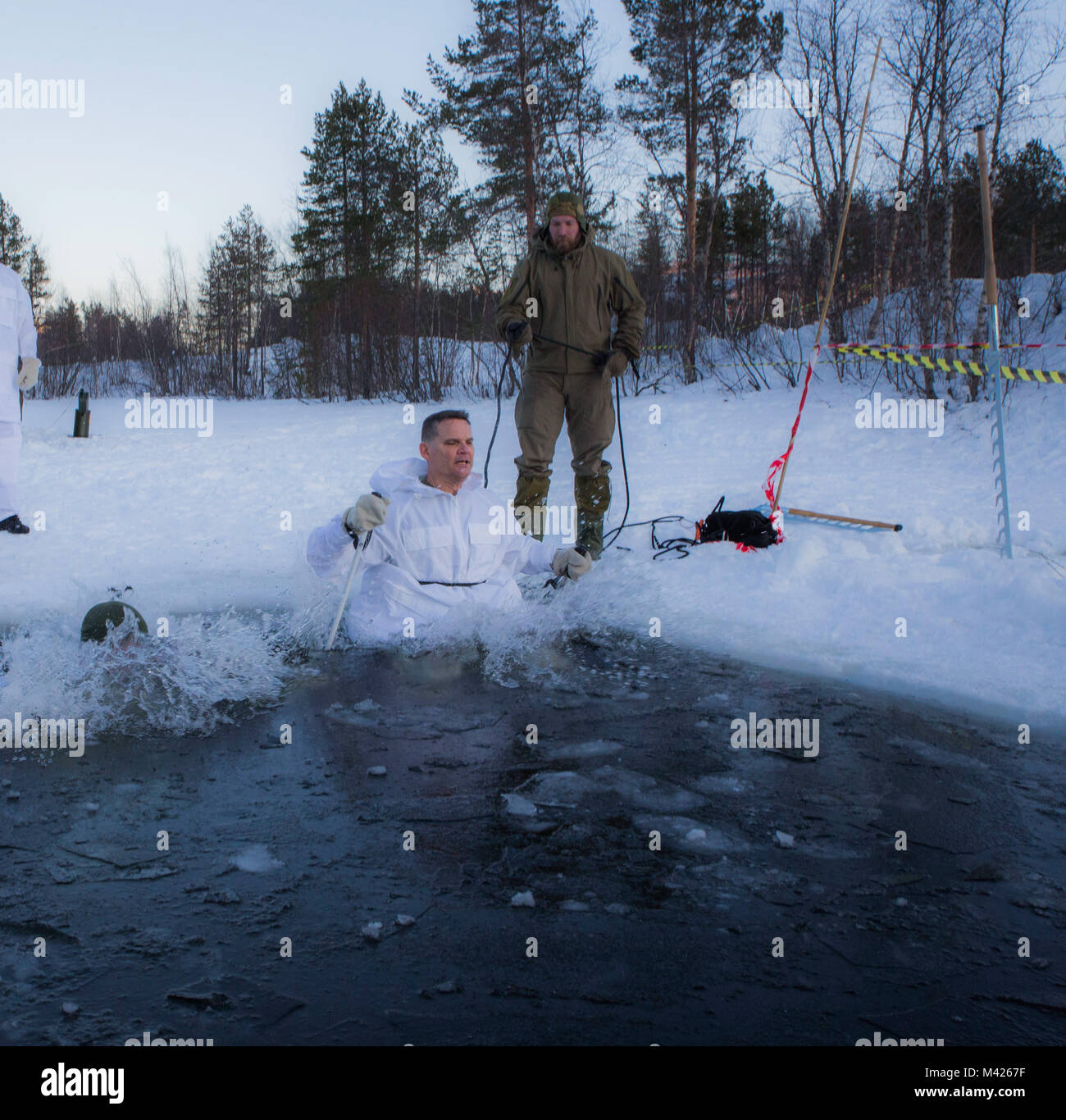 Norwegian Maj.Gen. Odin Johannessen, the chief of Norwegian Army ...