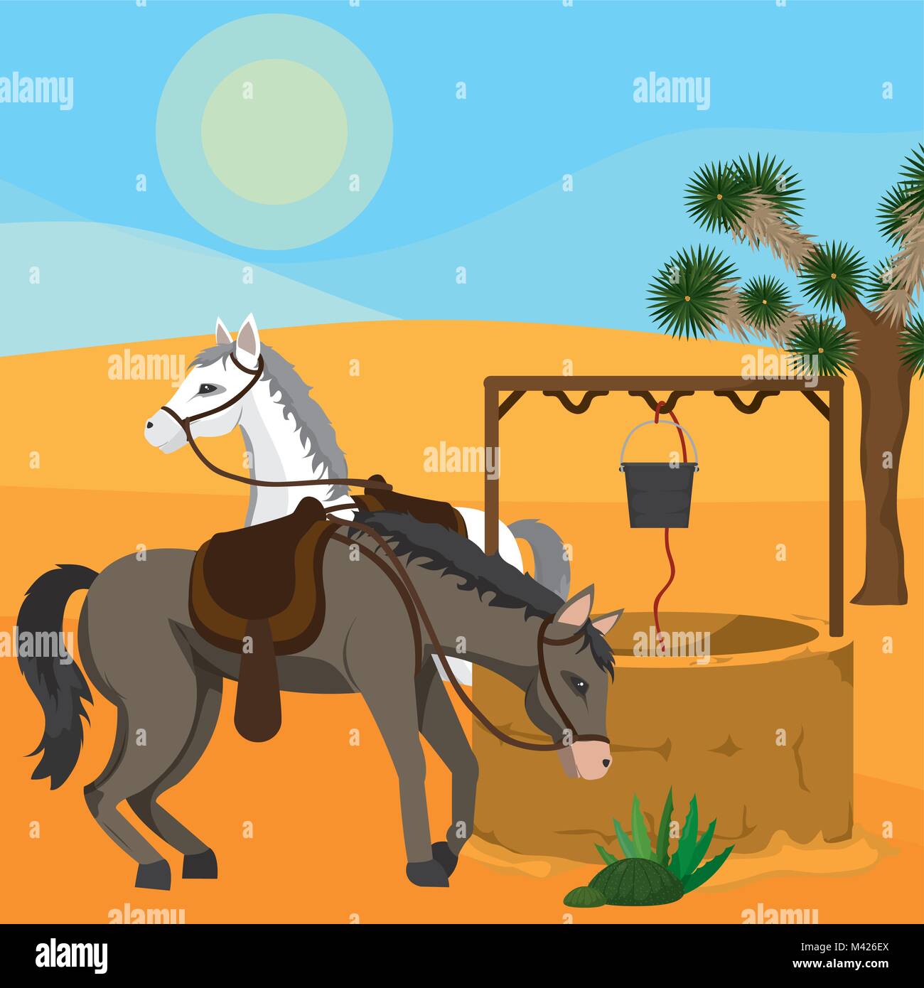View horses Stock Vector Images - Alamy