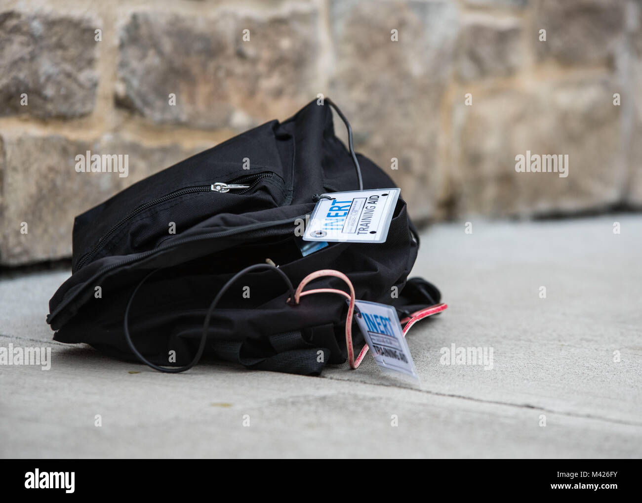 A simulated improvised explosive device is used as part of Citadel ...