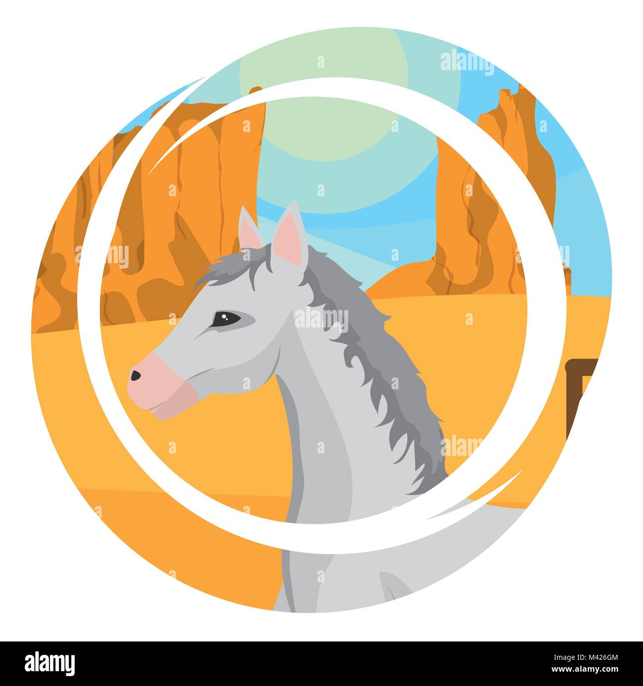 Desert sand house Cut Out Stock Images & Pictures - Alamy