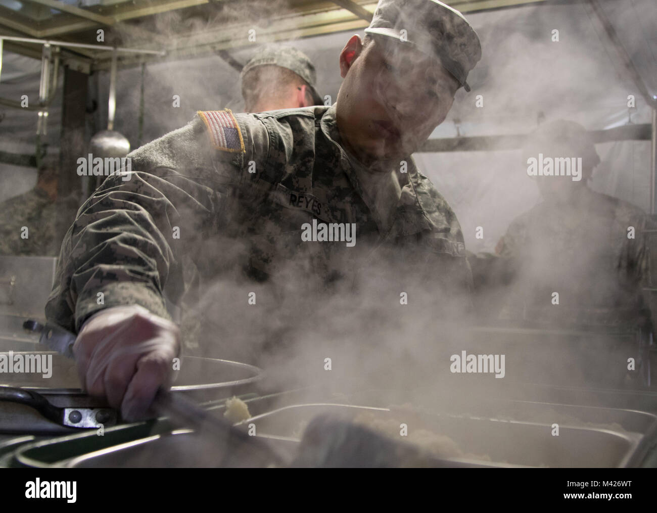 Sgt. Jorge Reyes, a U.S. Army Reserve Soldier from the 530th Military ...