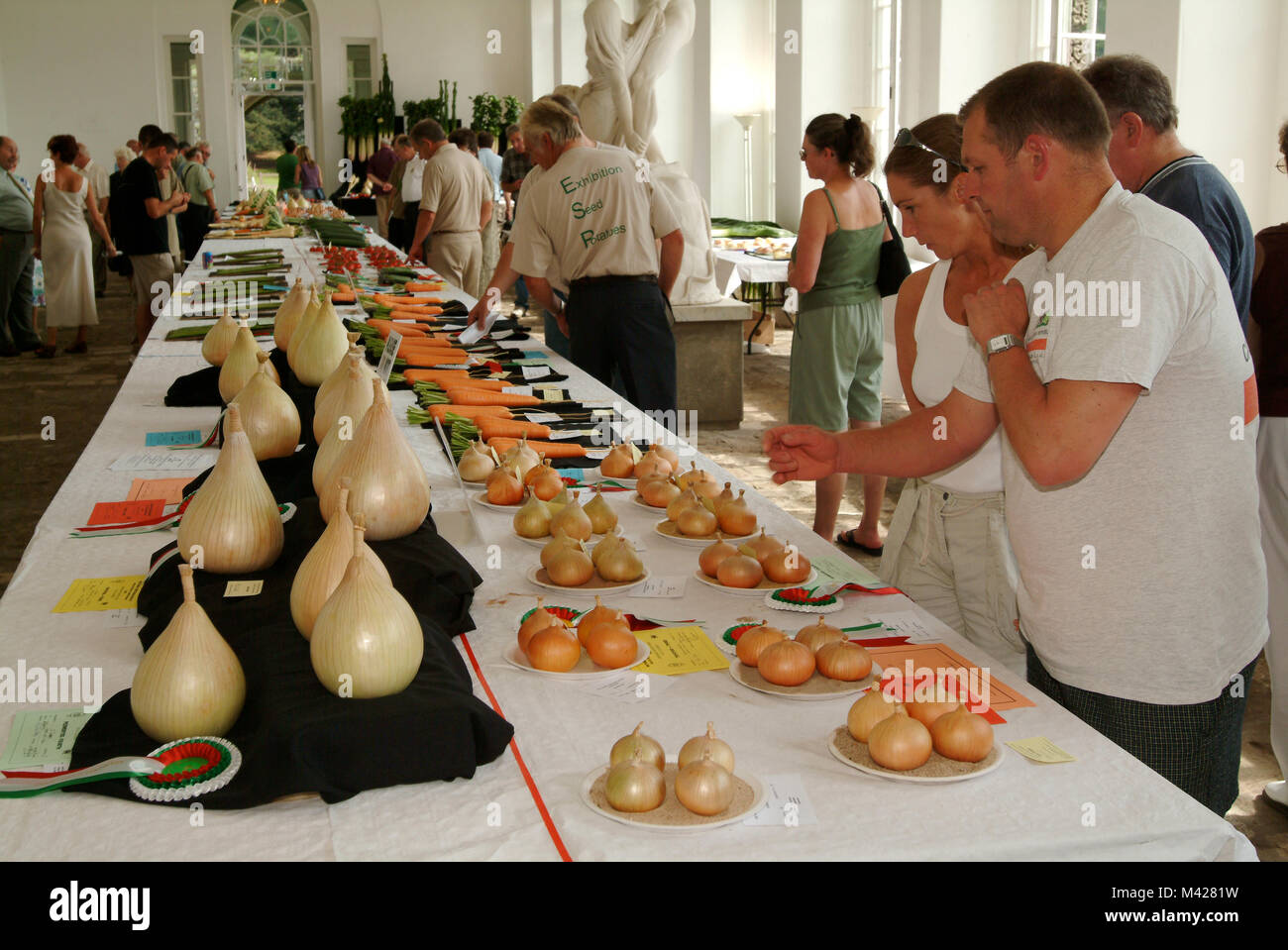 Vegetable show at Margam Park, Wales Stock Photo - Alamy