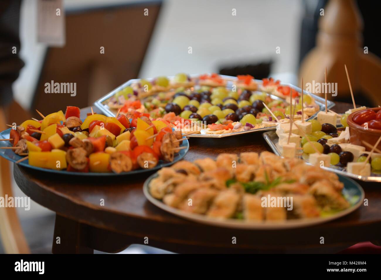 Buffet, food, nibbles Stock Photo - Alamy