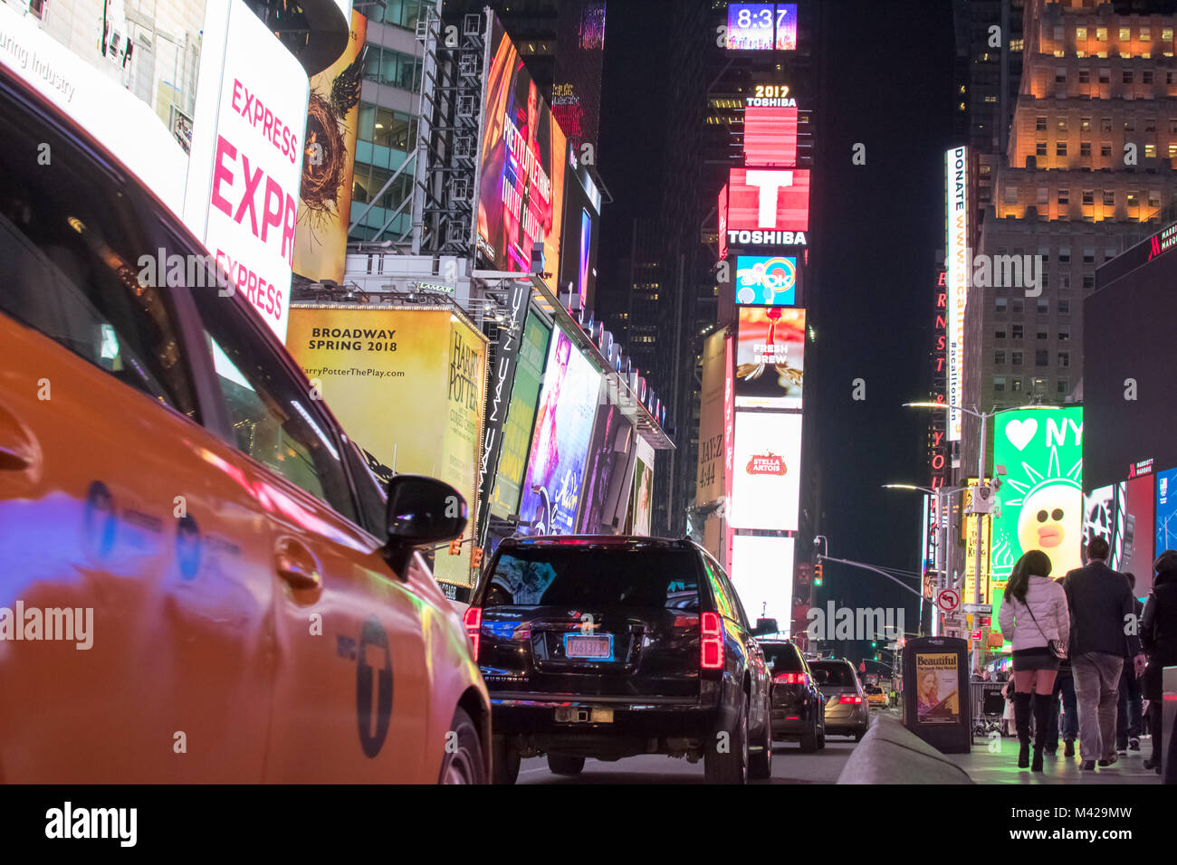 Métro times square hi-res stock photography and images - Alamy