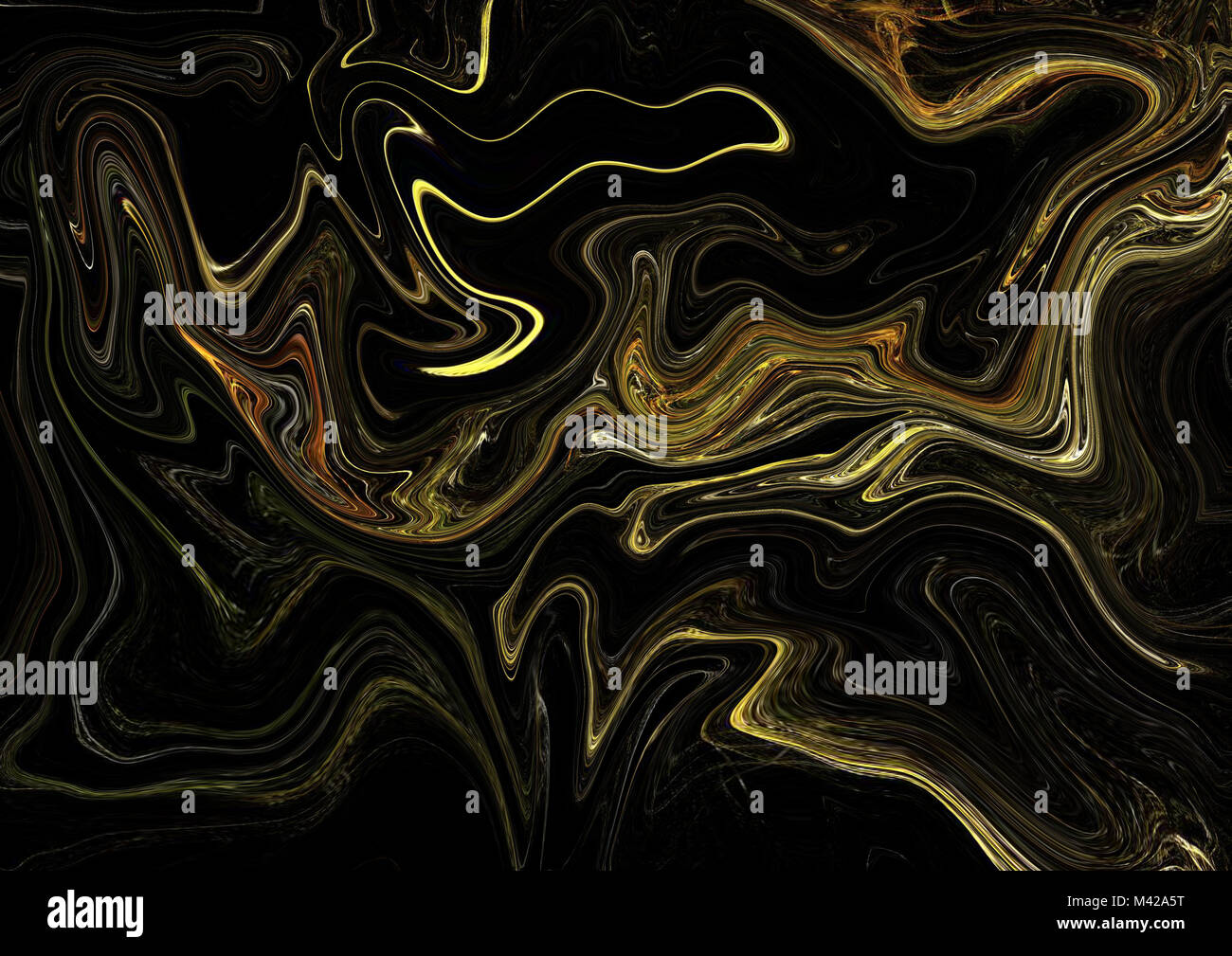 Liquid dark gold marble background. Marbling texture design. Abstract ...