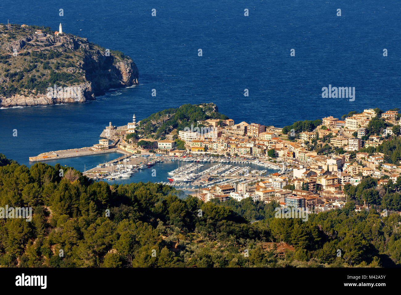 Soller town serra de tramuntana hi-res stock photography and images - Alamy