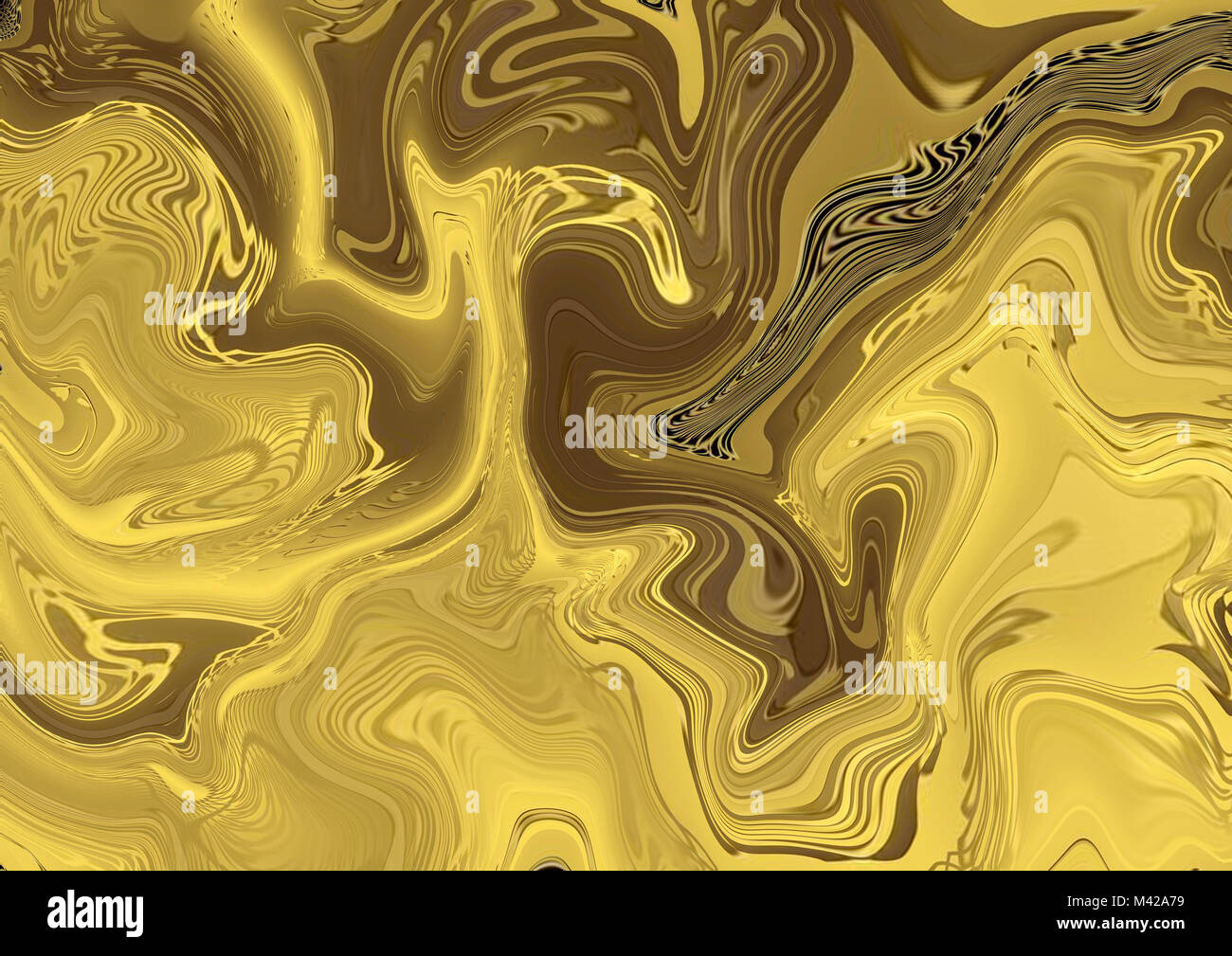 Liquid dark gold marble background. Marbling texture design. Abstract ...