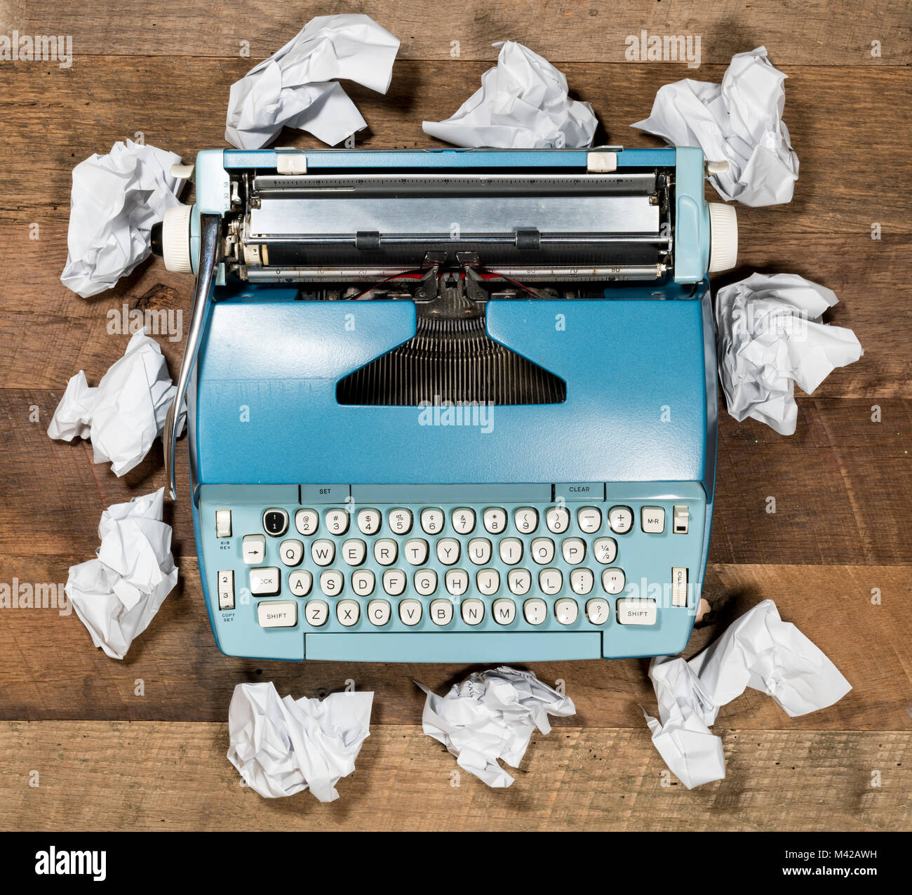 Old electric typewriter for novel with many failed attempts Stock Photo ...