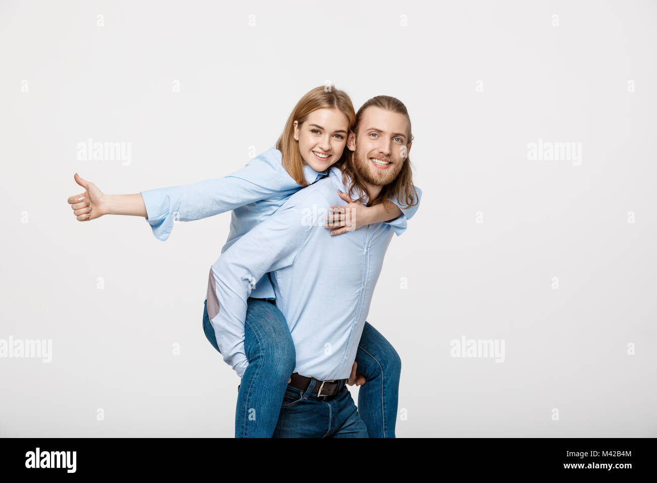 Couple joy cutout hi-res stock photography and images - Alamy