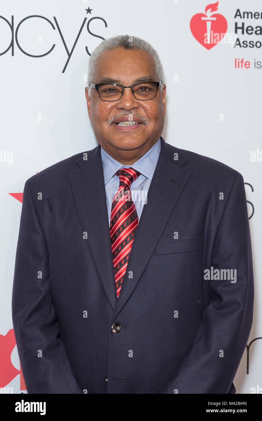 New York, NY - February 8, 2018: Chairman American Heart Association ...