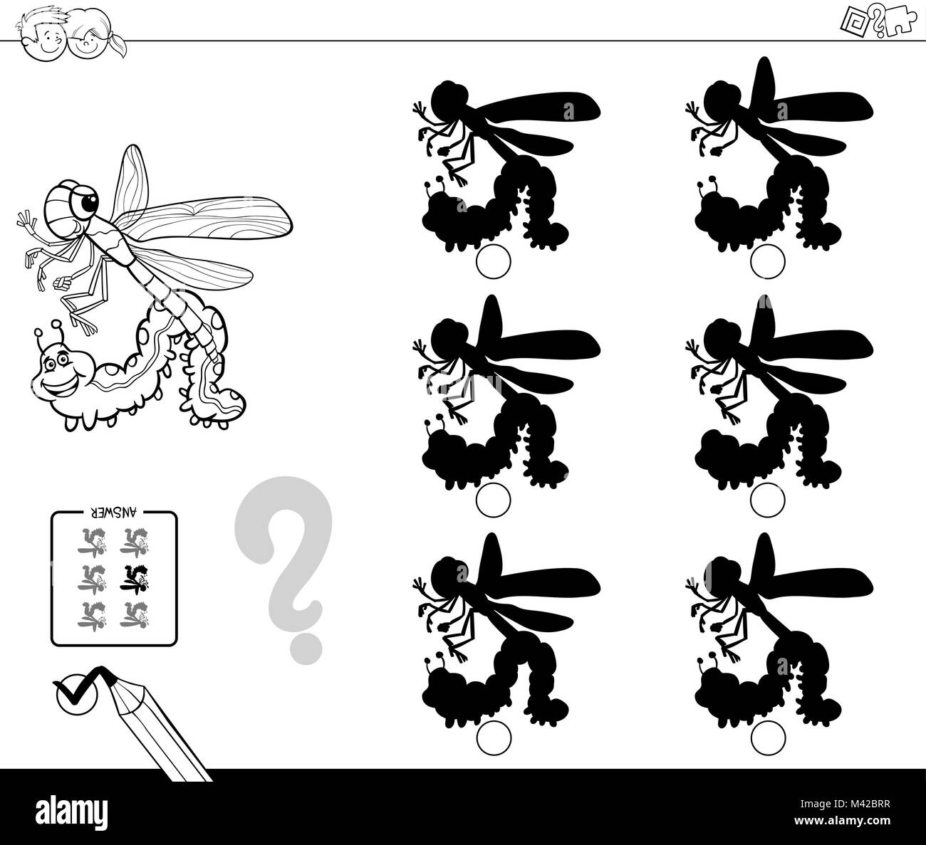 Friendship insects Stock Vector Images - Alamy