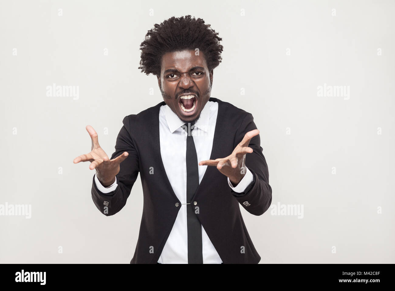 Angry man shouting hi-res stock photography and images - Alamy