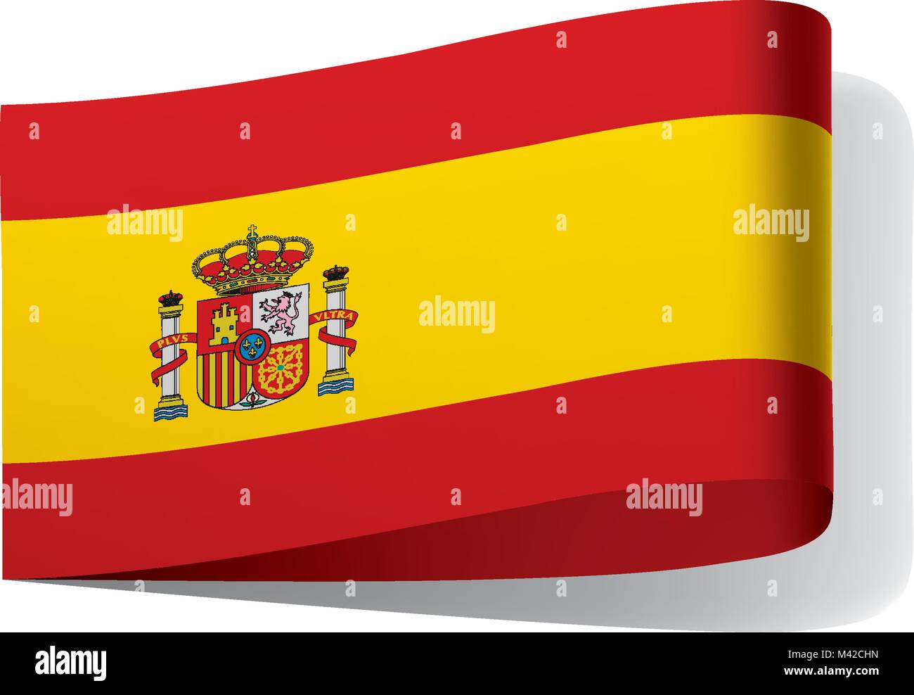 spain flag, vector illustration Stock Vector Image & Art - Alamy