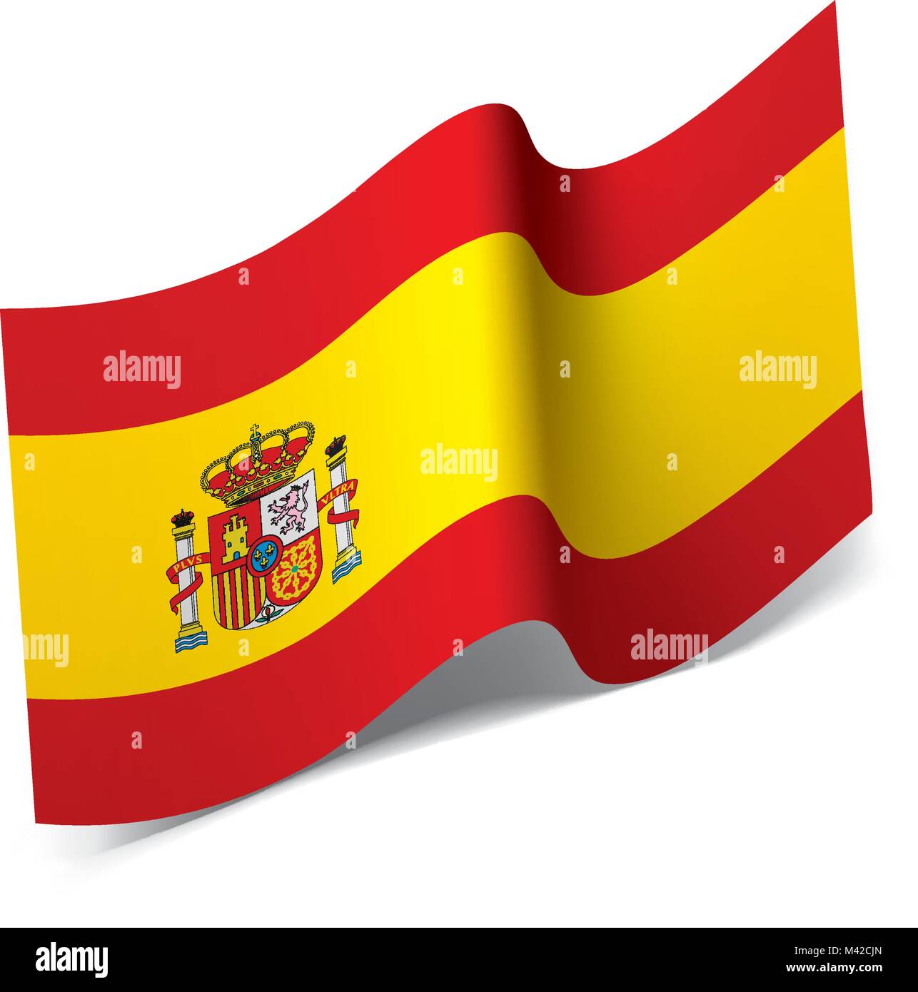 spain flag, vector illustration Stock Vector Image & Art - Alamy