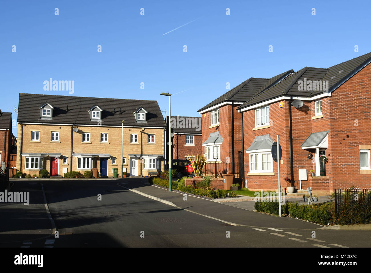 This is a private development hi-res stock photography and images - Alamy