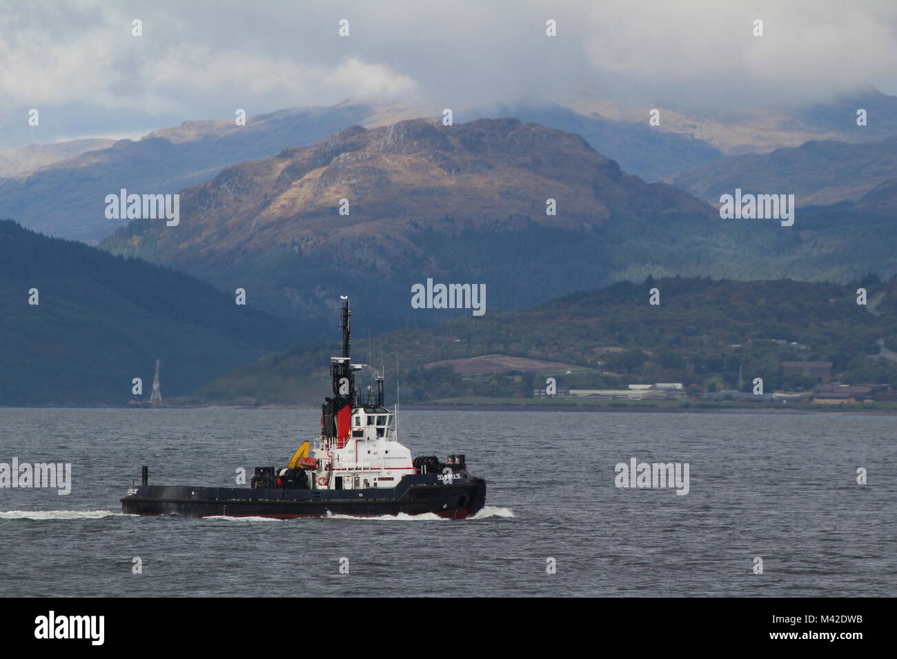 SD Impulse, an Impulse-class (or Imp-class) tug operated by Serco Marine Services on the Clyde ...