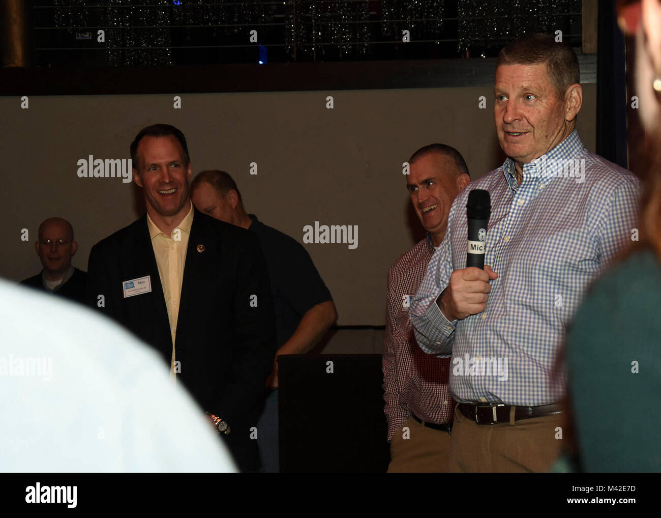 Gen. Robin Rand, Air Force Global Strike Command commander, speaks to ...
