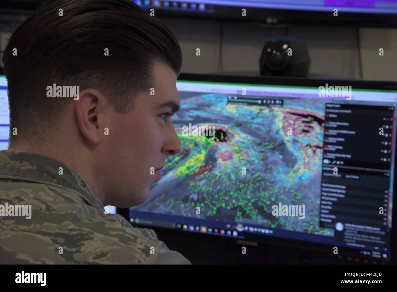 U.S. Air Force Senior Airman Austin Denney, 100th Operation Support ...