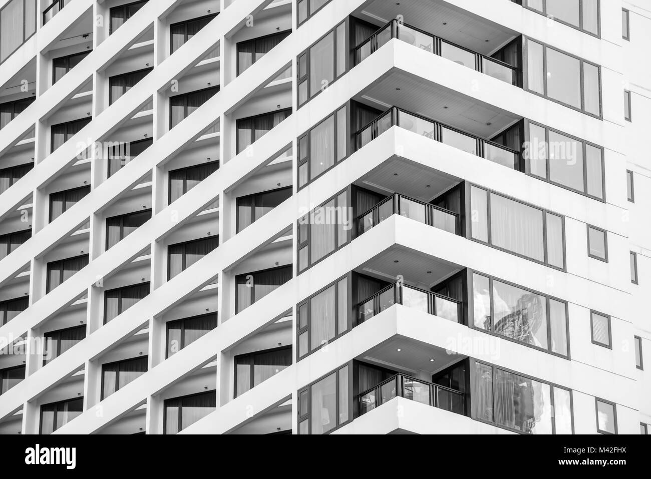 Close up window of building texture background. abstract pattern ...