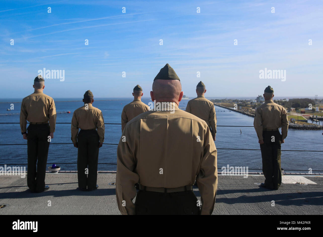 Col. Farrell J. Sullivan, commanding officer of the 26th Marine ...